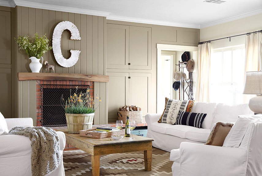 20 Gorgeous Country Style Living Room Ideas