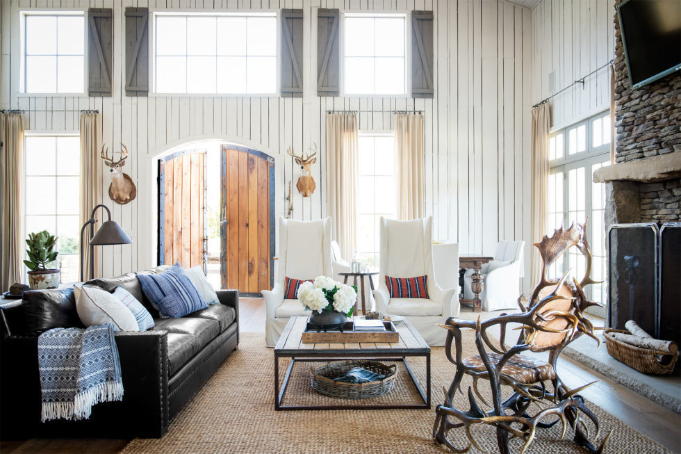 20 Gorgeous Country Style Living Room Ideas