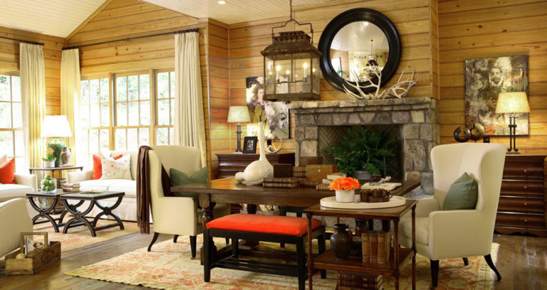 20 Gorgeous Country Style Living Room Ideas