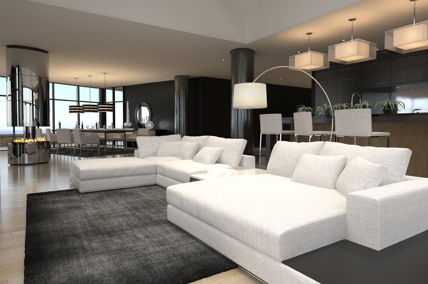 20 Modern Style Living Room Design Ideas