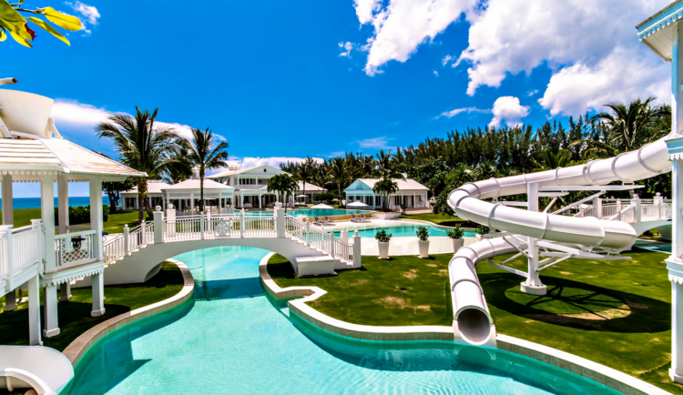 This is Celine Dion's Former $38 Million Water Park Mansion