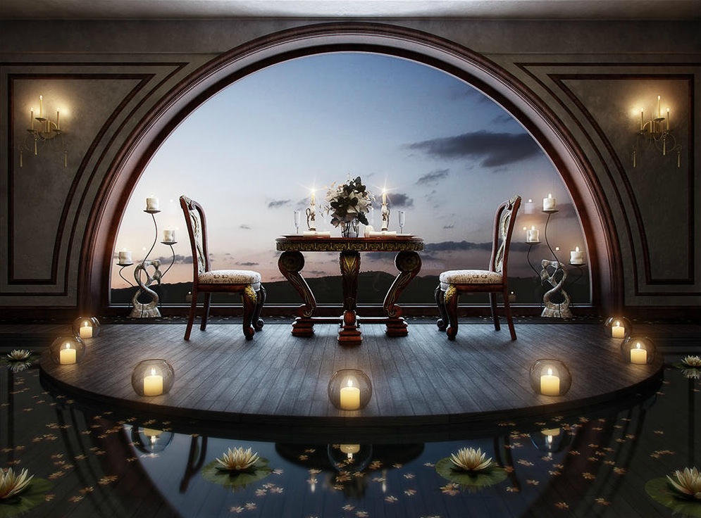 20 Romantic Style Dining Room Ideas