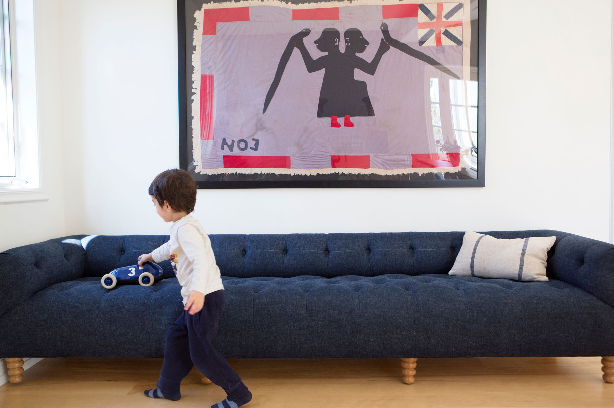 Creative Couple Andrew Bird and Katherine Tsina at Home