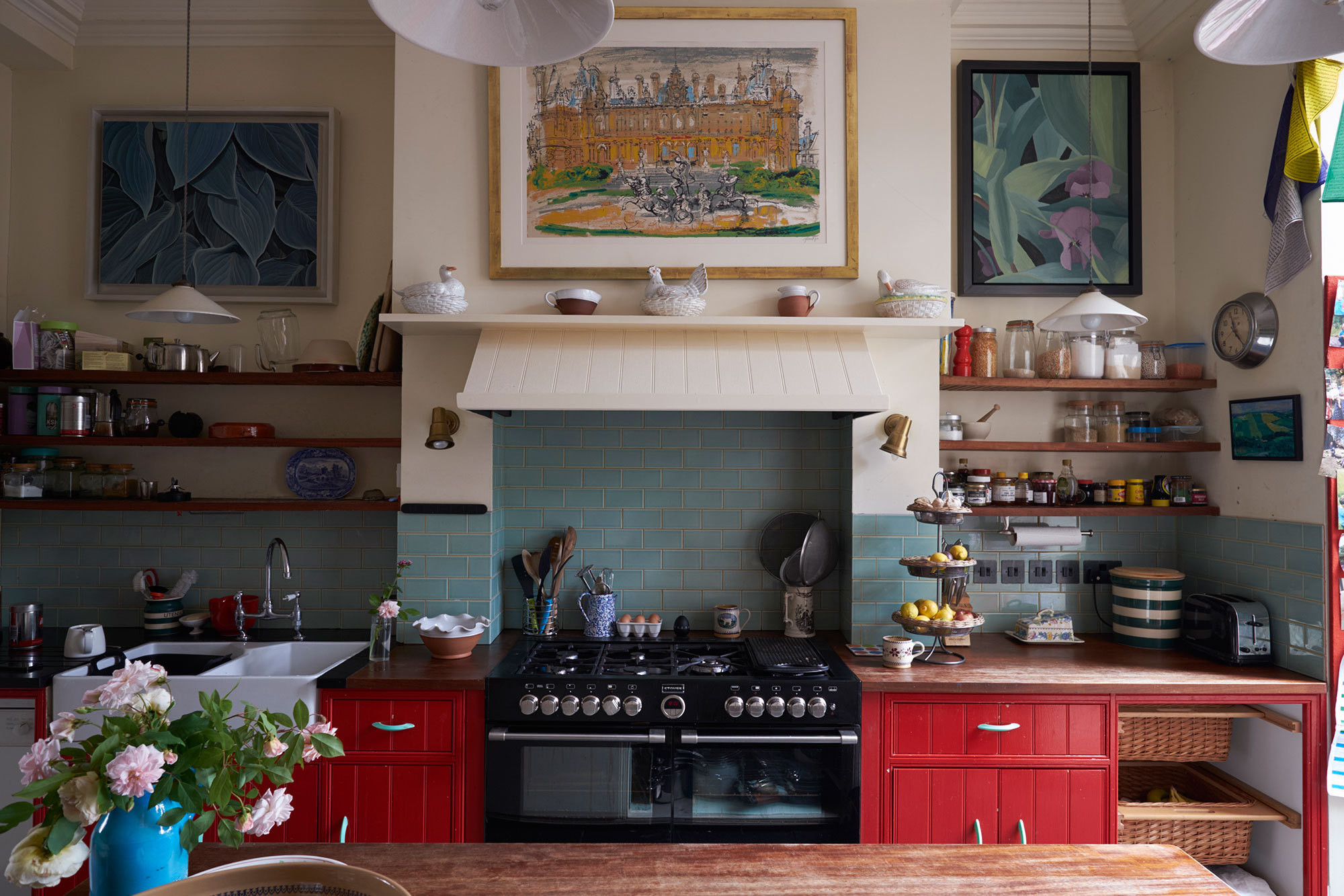 Dominic West Has a Crazy and Colorful London Home