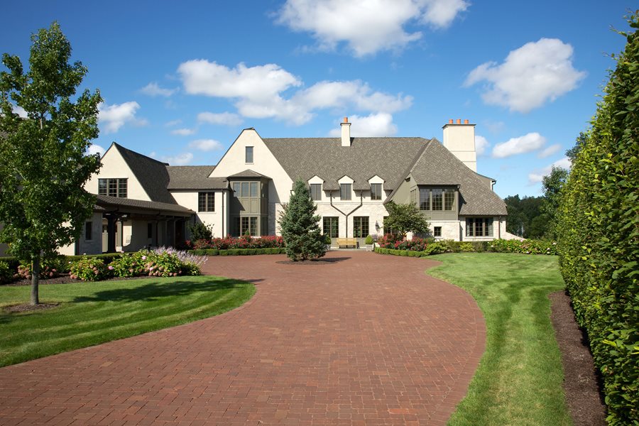 20 Homes with Incredible Brick Driveways