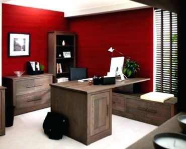 20 Gorgeous Red Office Designs