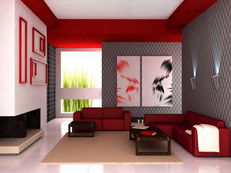 20 Beautiful Red Living Room Design Ideas to Consider