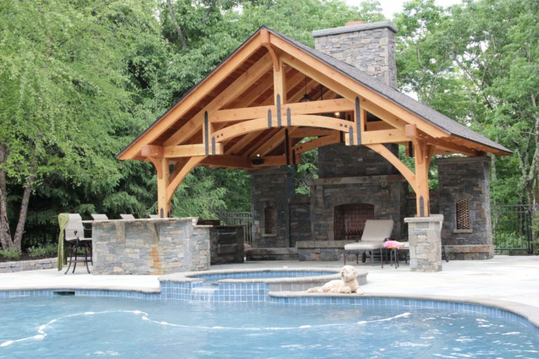 20 Gorgeous Backyard Pavilion Ideas