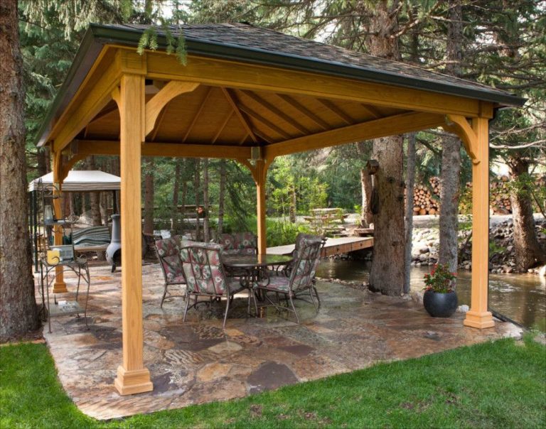 20 Gorgeous Backyard Pavilion Ideas