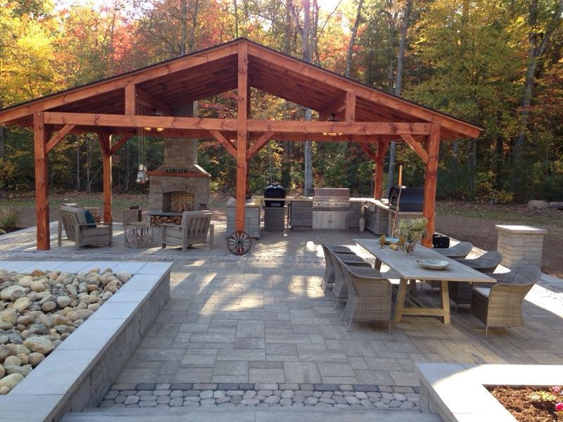 20 Gorgeous Backyard Pavilion Ideas