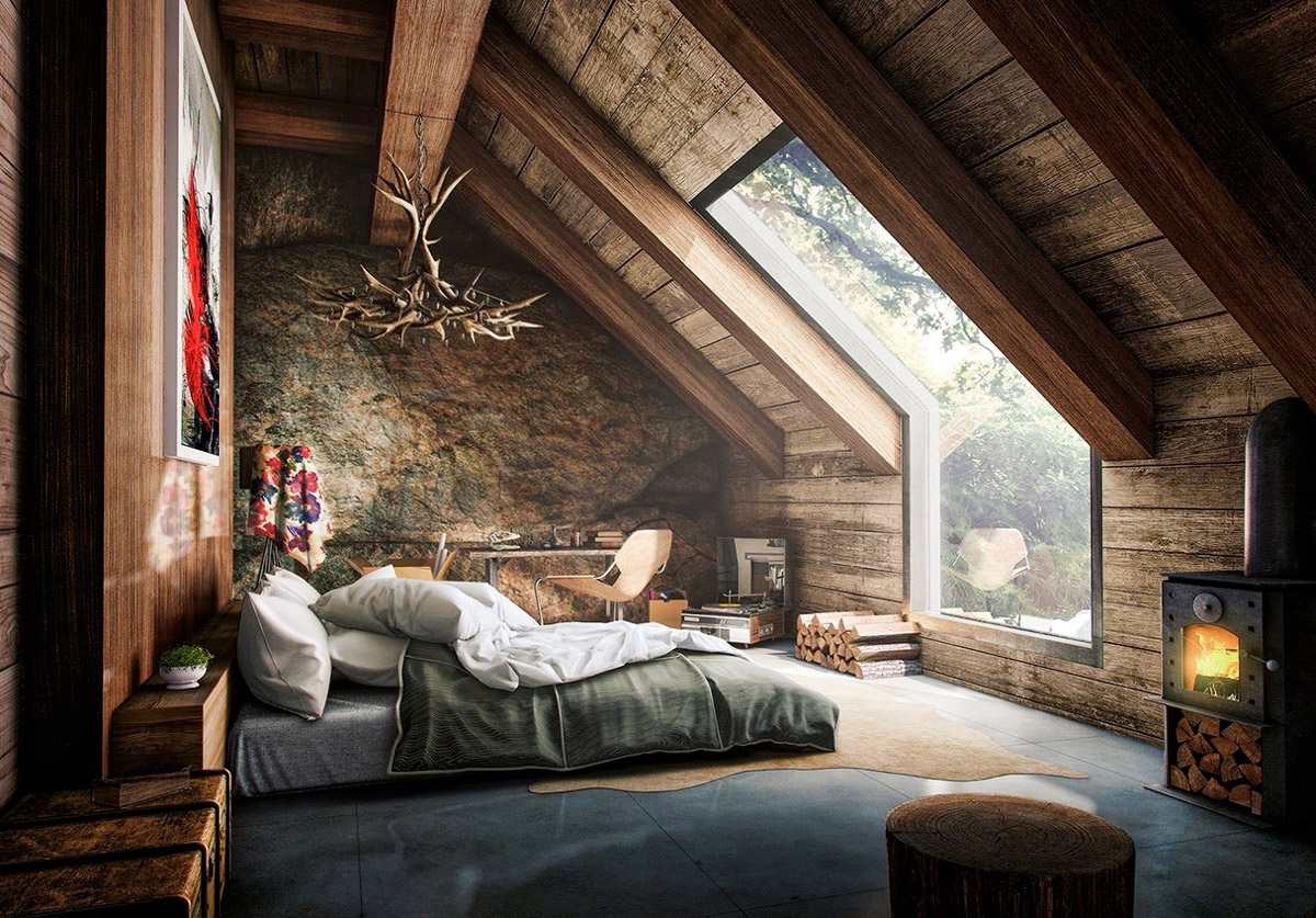 20 Gorgeous Rustic Bedroom Ideas