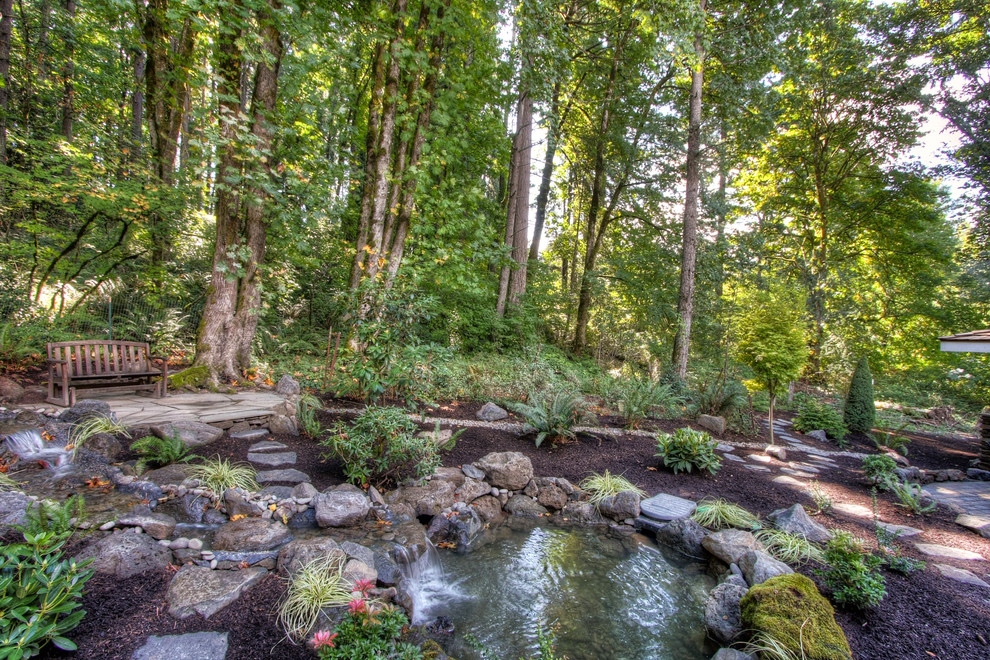 20 Beautiful Rustic Home Landscaping Ideas